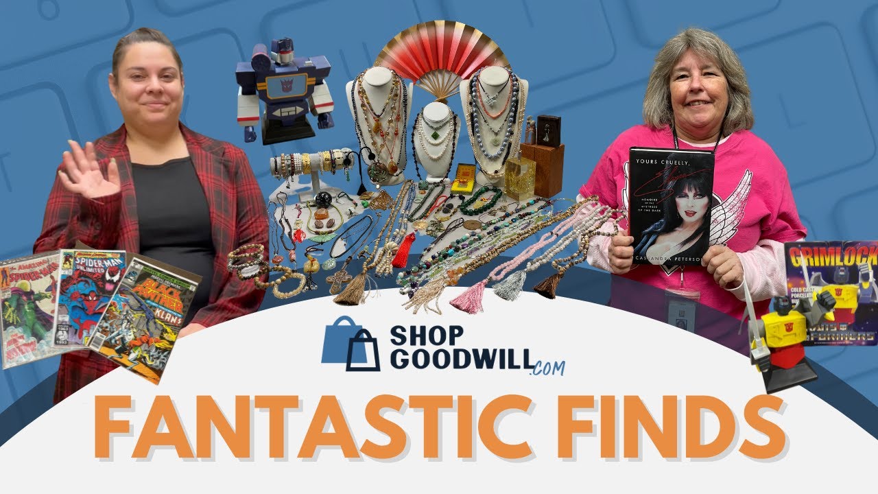 Fantastic Finds on ShopGoodwill.com | Goodwill of Orange County - YouTube