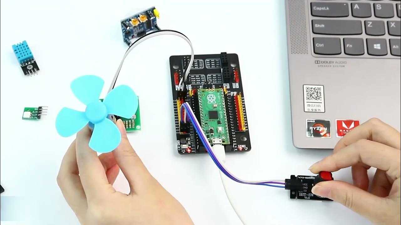 Yahboom sensor kit for Raspberry Pi Pico(Get Started with MicroPython and RP2040) - YouTube