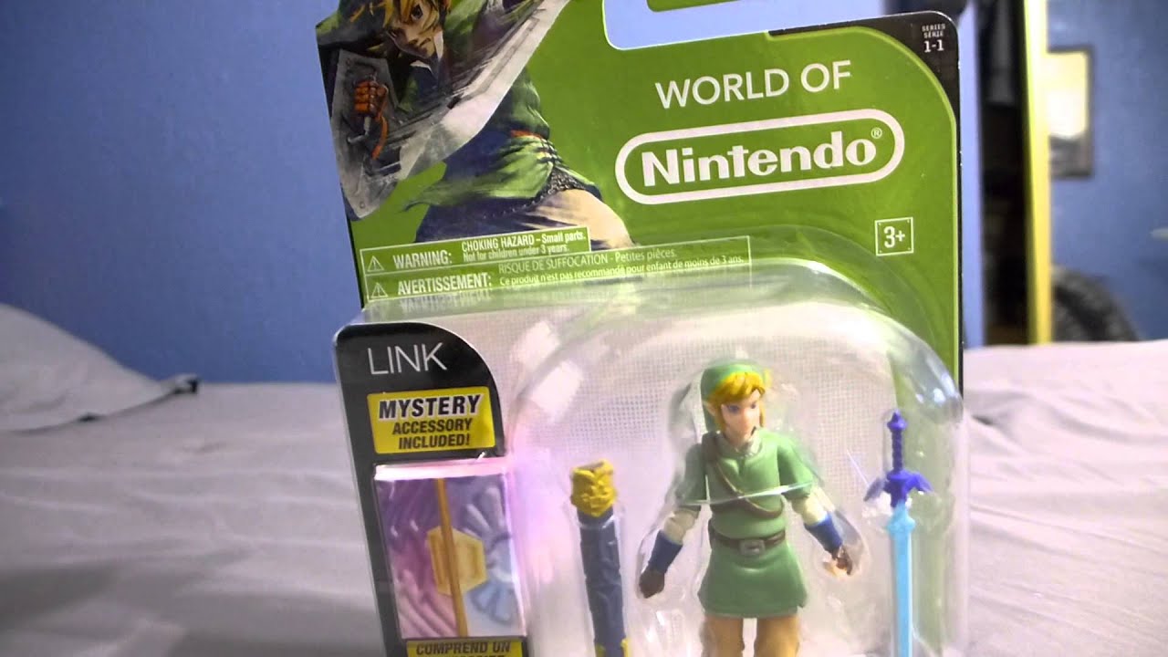 Zelda Link Nintendo Action Figure Video Game - YouTube