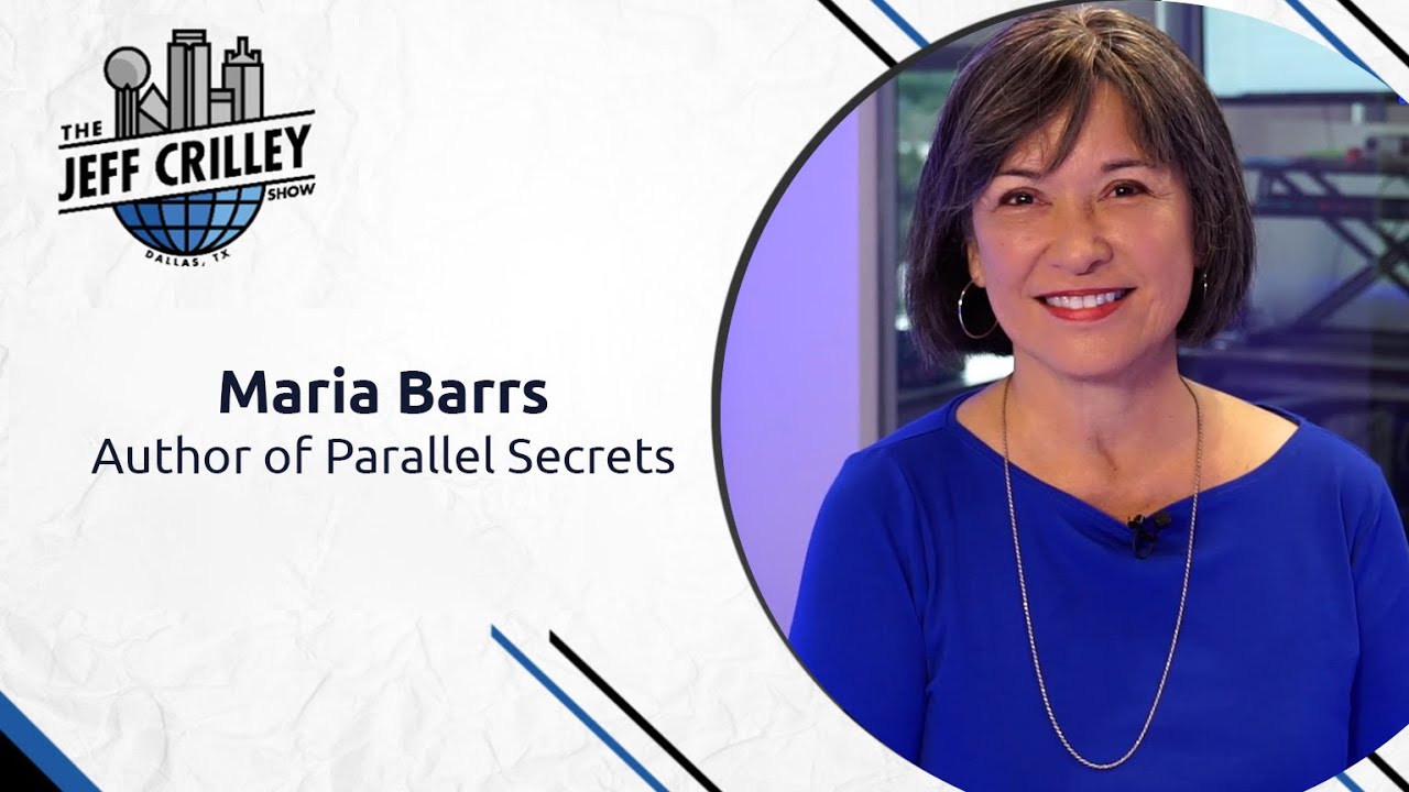 Maria Barrs, Author of Parallel Secrets | The Jeff Crilley Show - YouTube