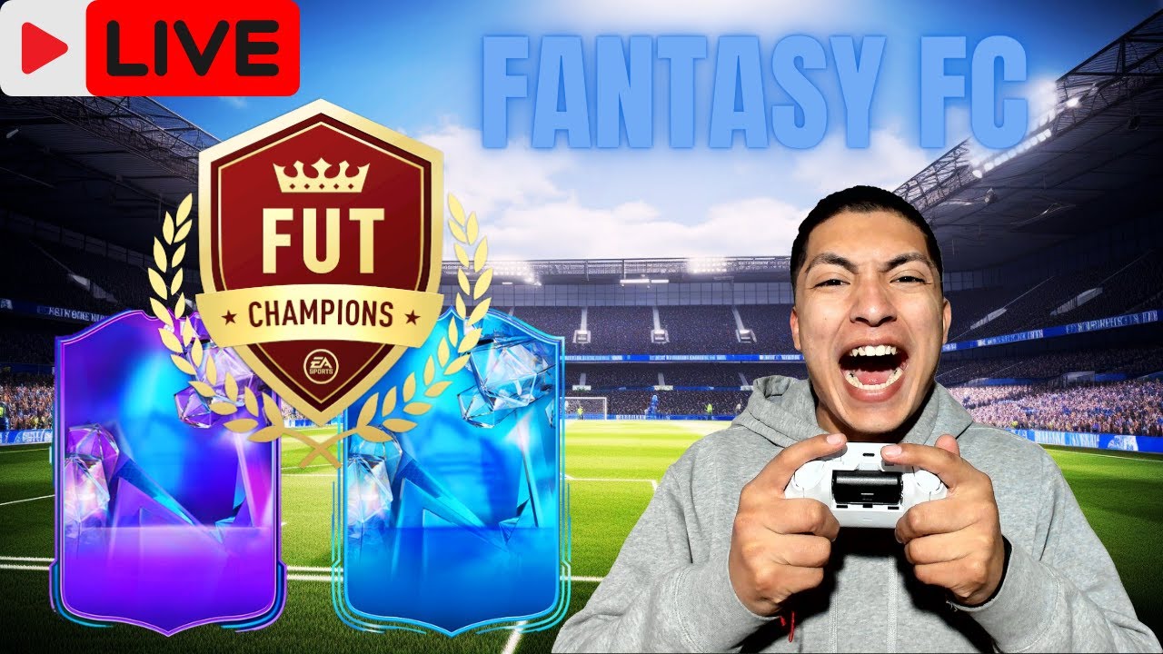 FANTASY FC PACKS & FUT CHAMPS!!!! EA FC 24 LIVE STREAM!!! - YouTube