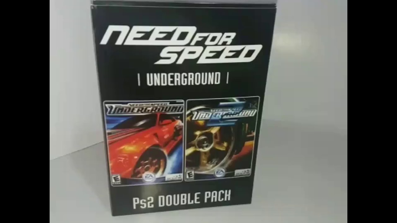 PS2 Box Need for Speed Underground - YouTube