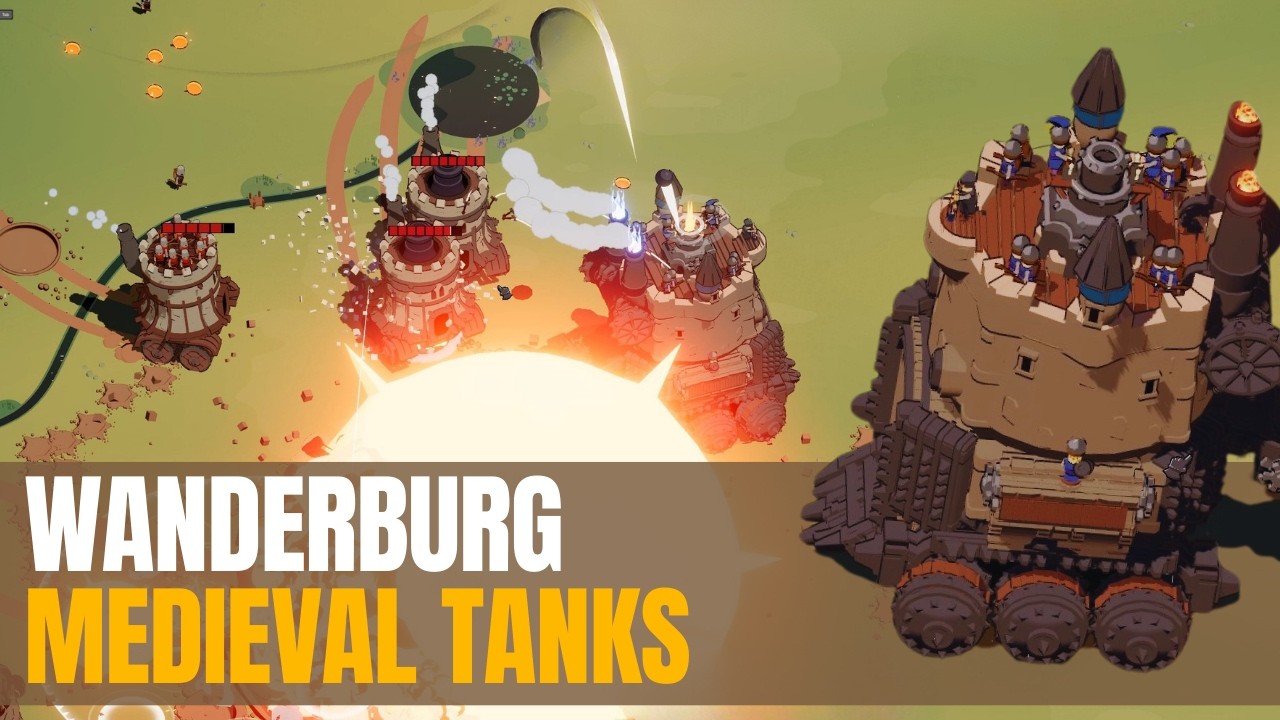 Check out these Medieval Tanks in Wanderburg - YouTube