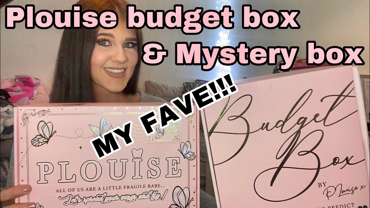 Plouise March budget box and mystery box!!! Love!!! 😍 - YouTube