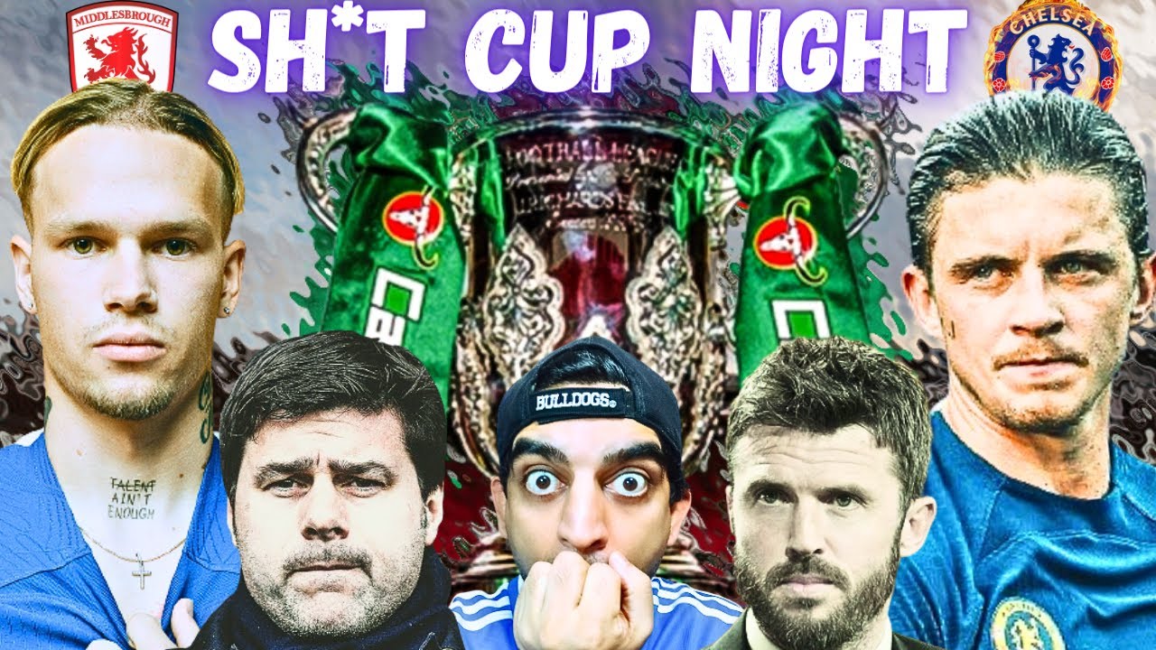 SACK POCH🤬 CHELSEA 💩 IN SEMIS! MIDDLESBROUGH 1-0 CHELSEA😭 EFL CUP ...