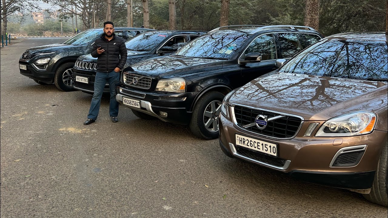 Volvo Xc90, XC60, Tata Herrier, Jeep Compass 4x4 Luxury Cars For Sale ...