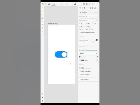 Create interactive toggle Button in Adobe XD || Adobe Xd Shorts || Adobe Xd Tutorials 2023 - YouTube