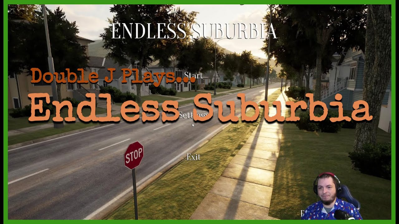 Endless Suburbia | Indie Driving Horror Game | Multiple Events - YouTube