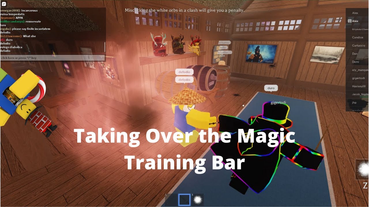 Taking Over the Magic Training Bar - YouTube