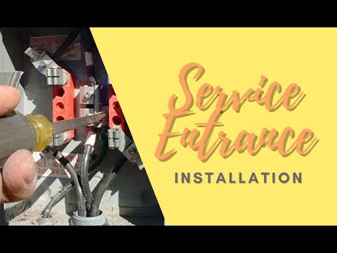 Service Entrance Installation - YouTube