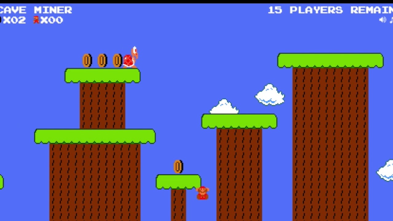 Super Mario Bros. Battle Royale | Can I win? | Cave Miner - YouTube