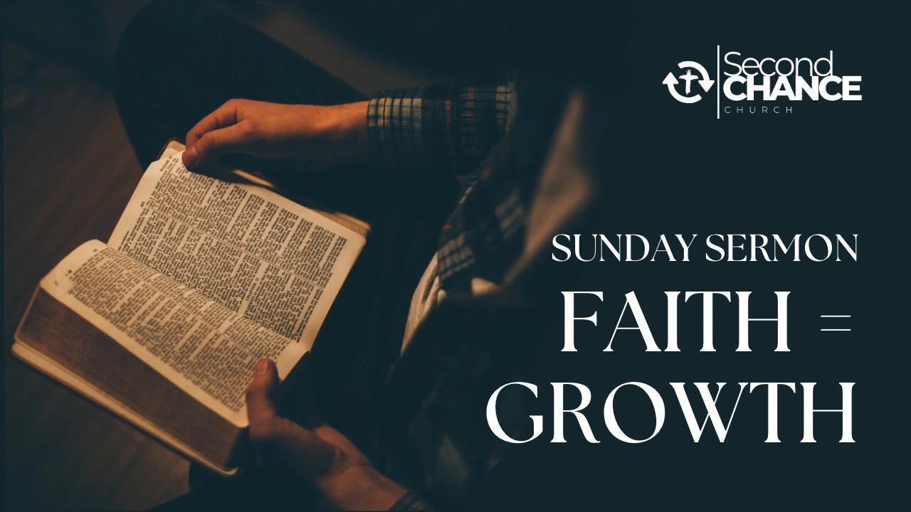 FAITH=GROWTH | Sunday Service | Second chance church | 2nd March 2025 ...