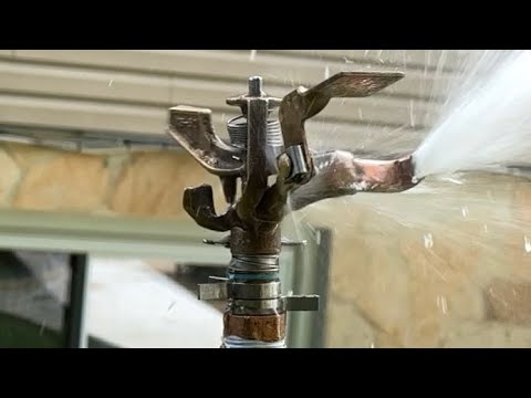 Weather Tec 15-50 1/2” Part Circle Impact Sprinkler & the First ...