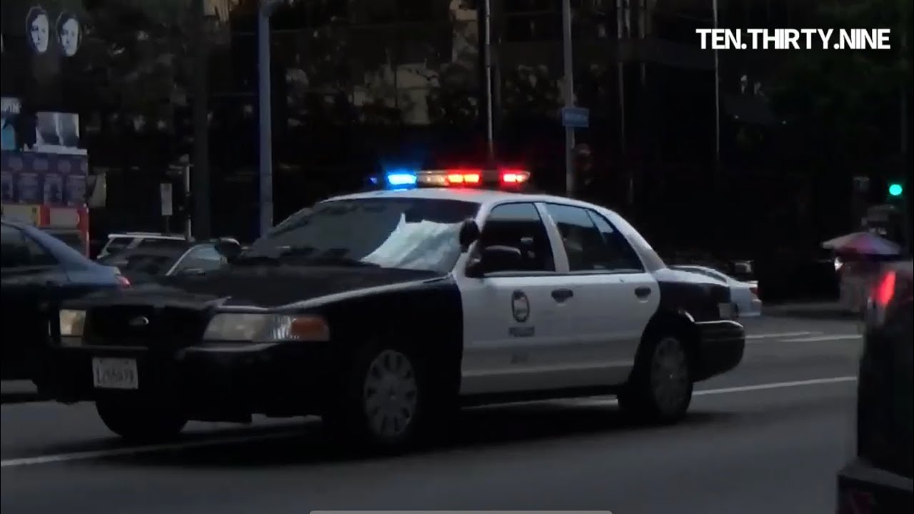 LAPD TRAFFIC UNIT RESPONDING CODE 3 11-07-2023 - YouTube