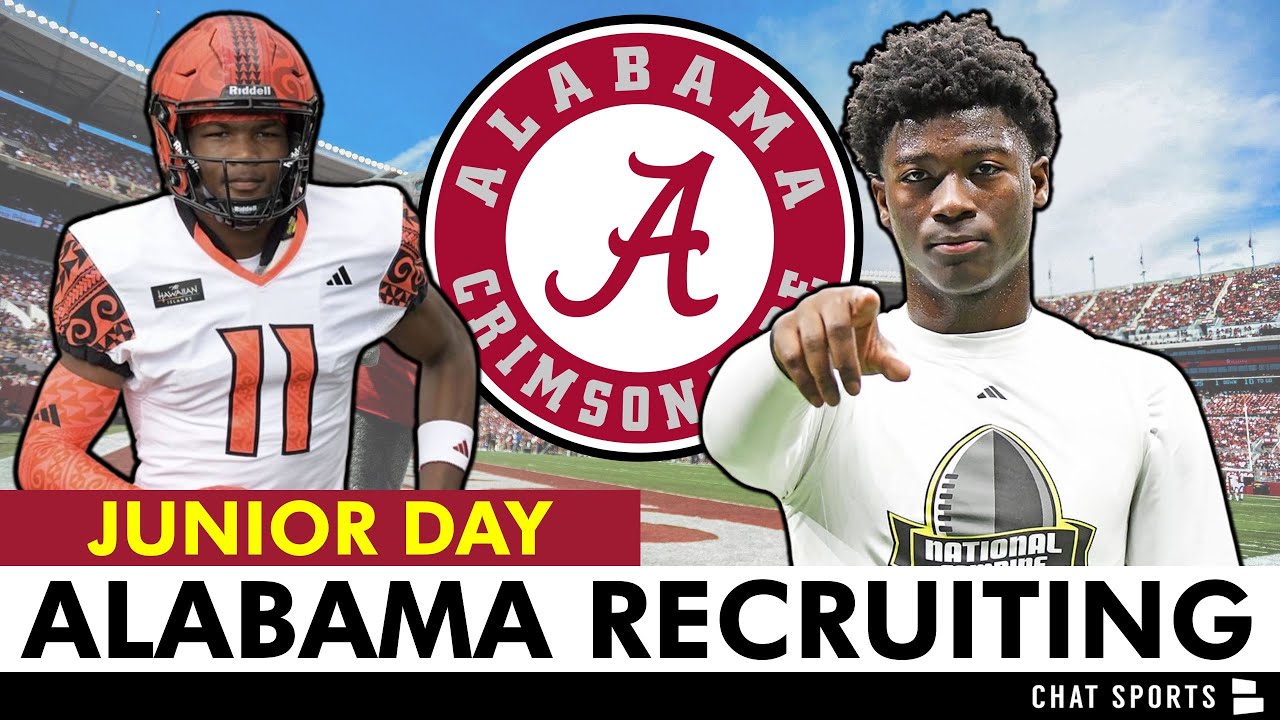 Alabama Football Recruiting: Junior Day Attendees Ft. Anthony Jones ...
