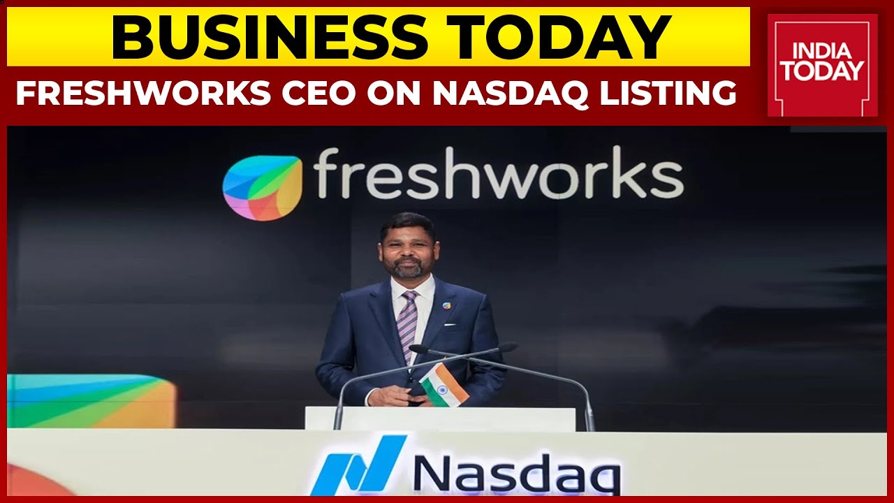 Freshworks CEO Girish Mathrubootham On Historic Nasdaq Listing ...