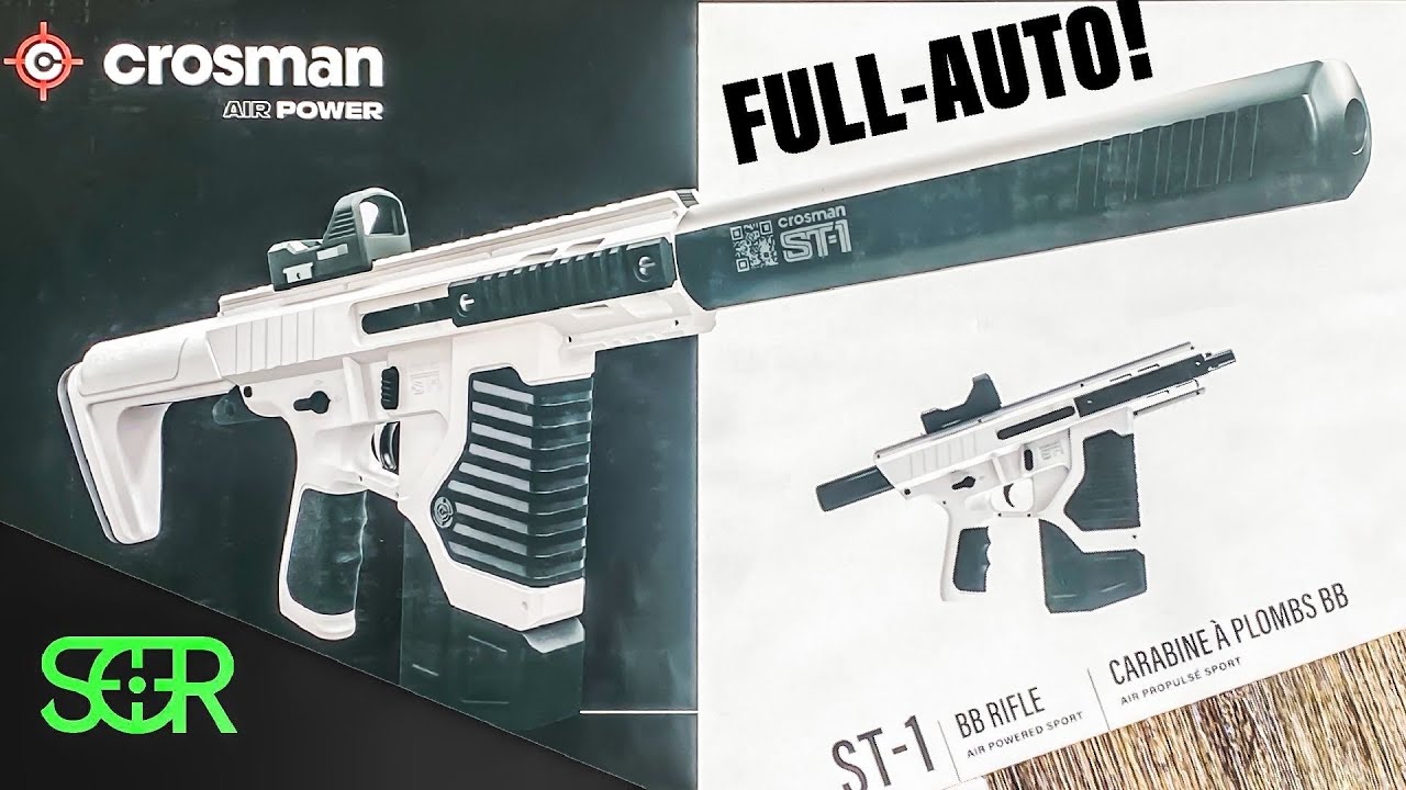 Crosman ST1 - FULL AUTO BB BLASTER! - YouTube
