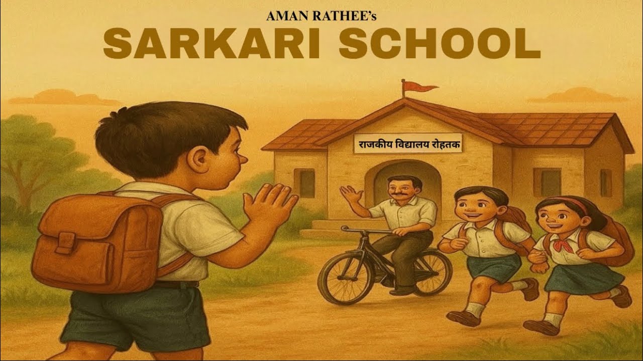 Sarkari School (Animated Video ) | AMAN RATHEE | ABHI NATION | Latest ...