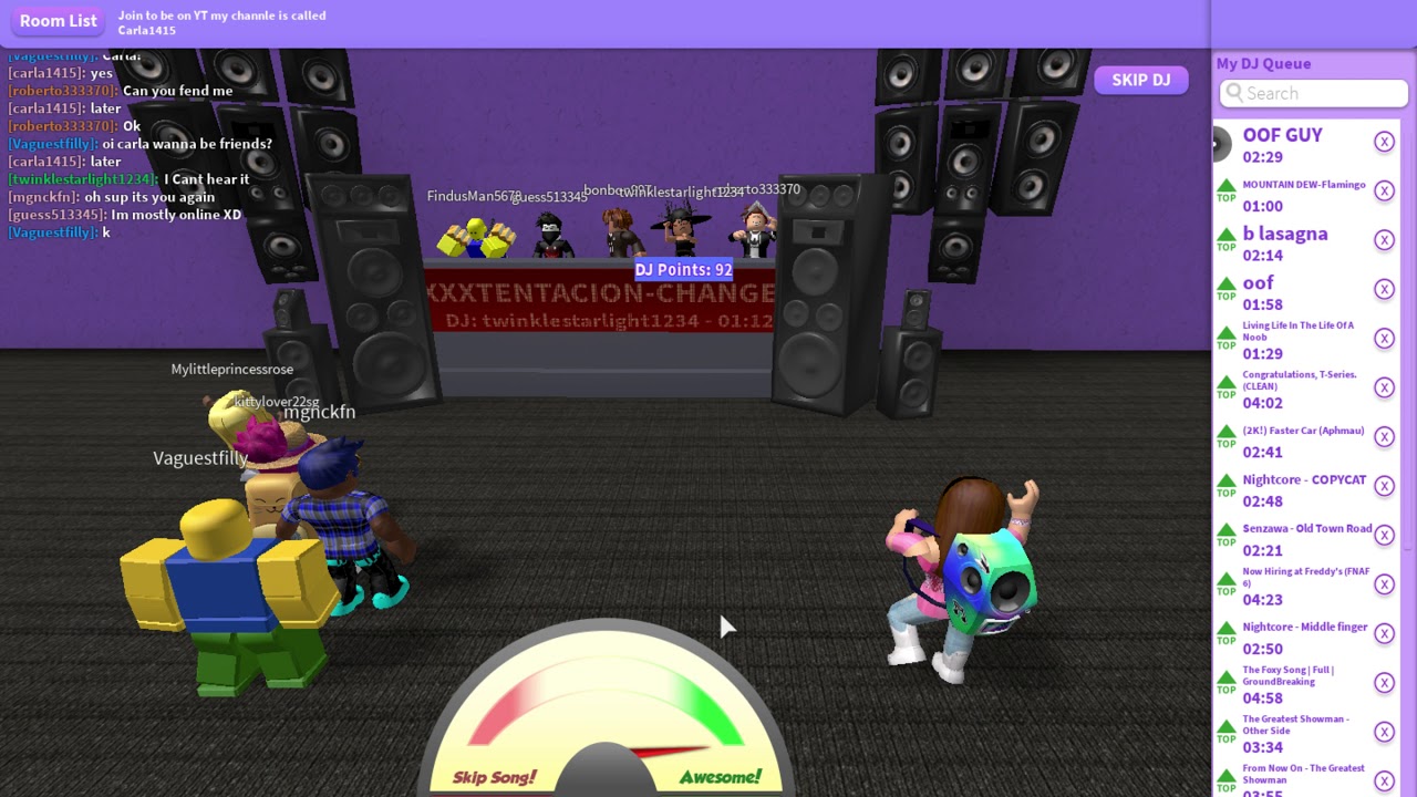 Roblox: Club DJ: i don’t know what to call it - YouTube