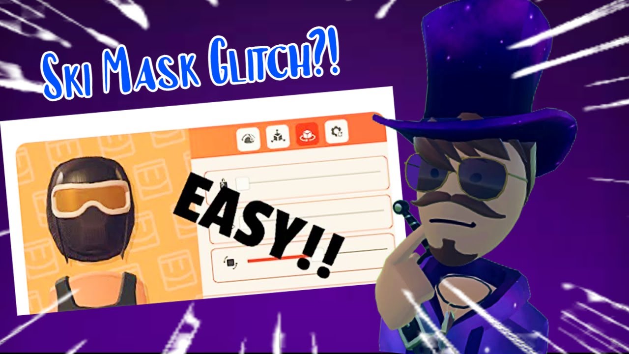Ski Mask In Rec Room Glitch?! - YouTube