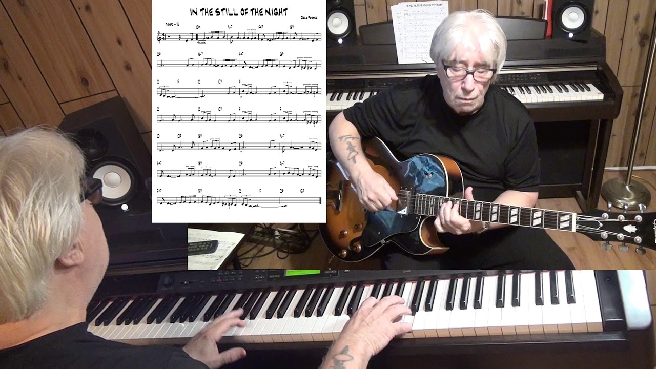 IN THE STILL OF THE NIGHT - Jazz guitar & piano cover ( Fred Parris ...
