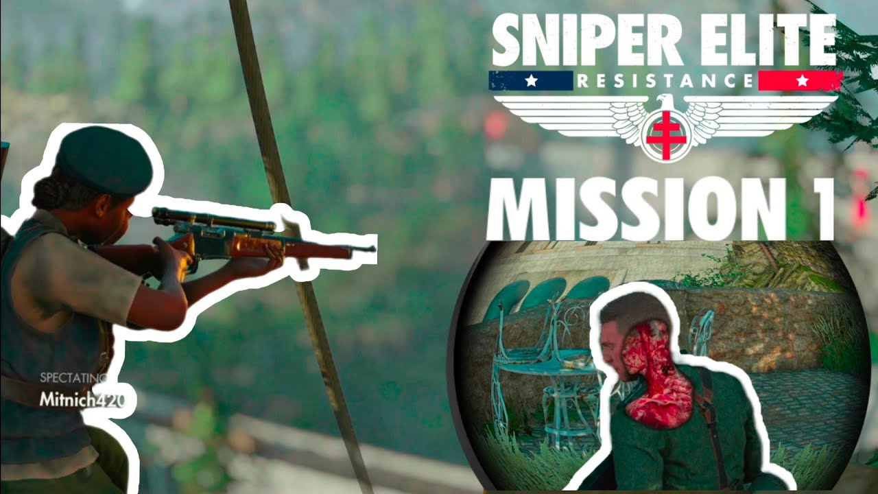 Sniper Elite Resistance with Dummies | Mission 1 - YouTube