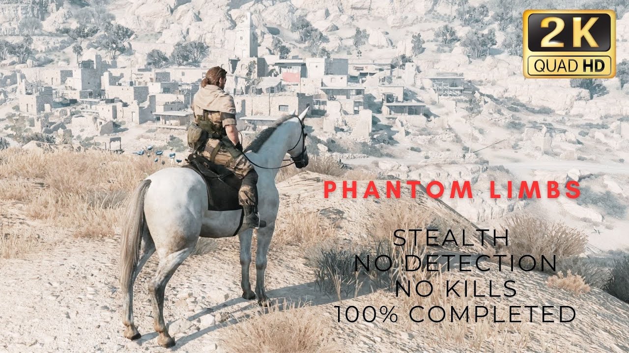No Kills, No Detection | Rescuing Miller in MGS V (Phantom Limbs) - YouTube