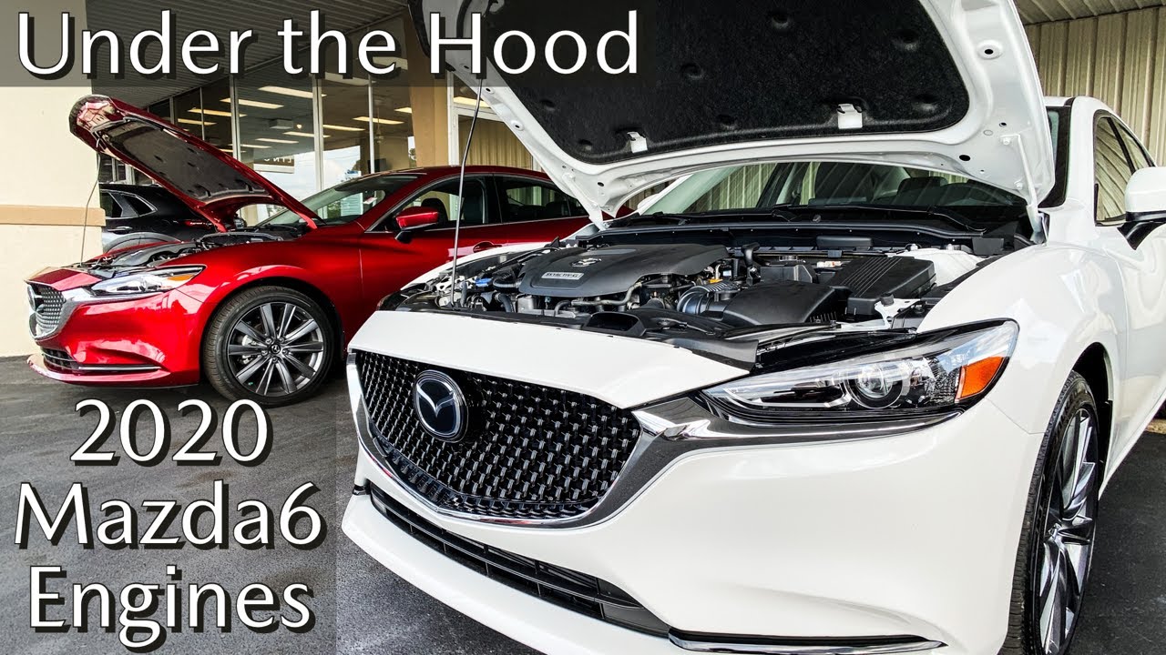 Under the Hood | 2020 Mazda6 SkyActiv 2.5L Turbo Engine with Jonathan ...