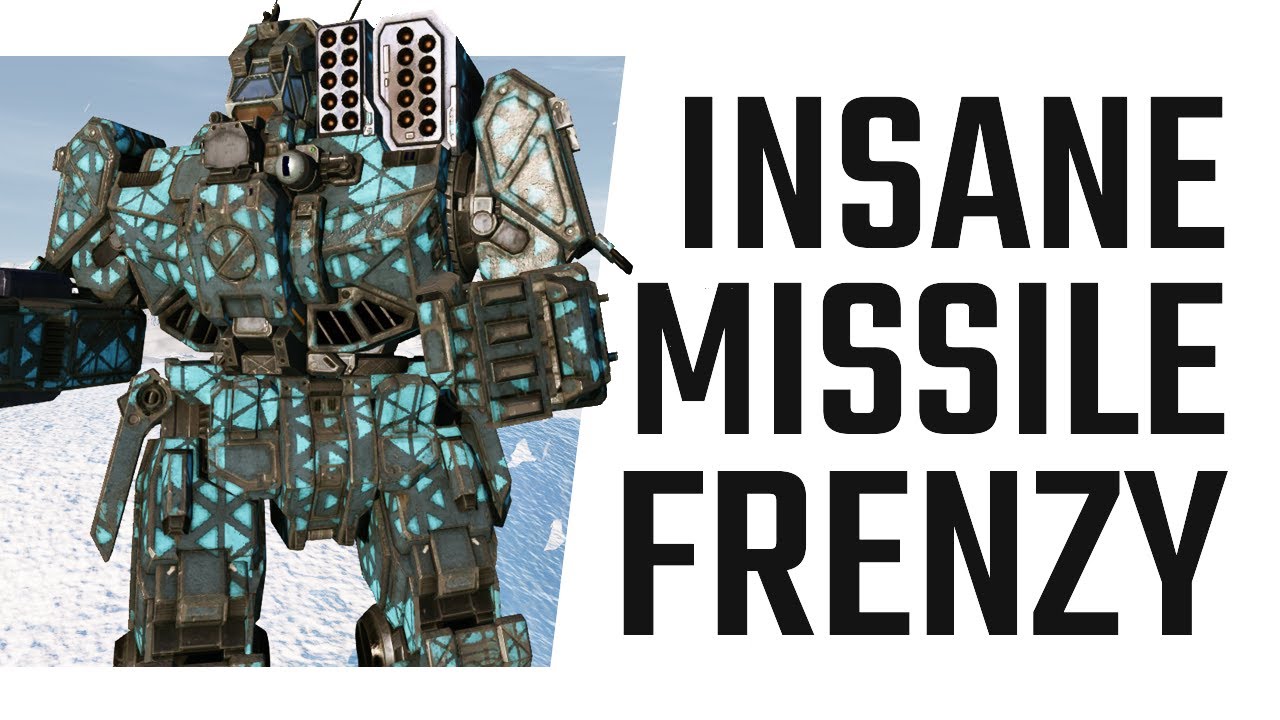 Insane Missile Frenzy - MRM50 Wolverine Build - Mechwarrior Online The ...