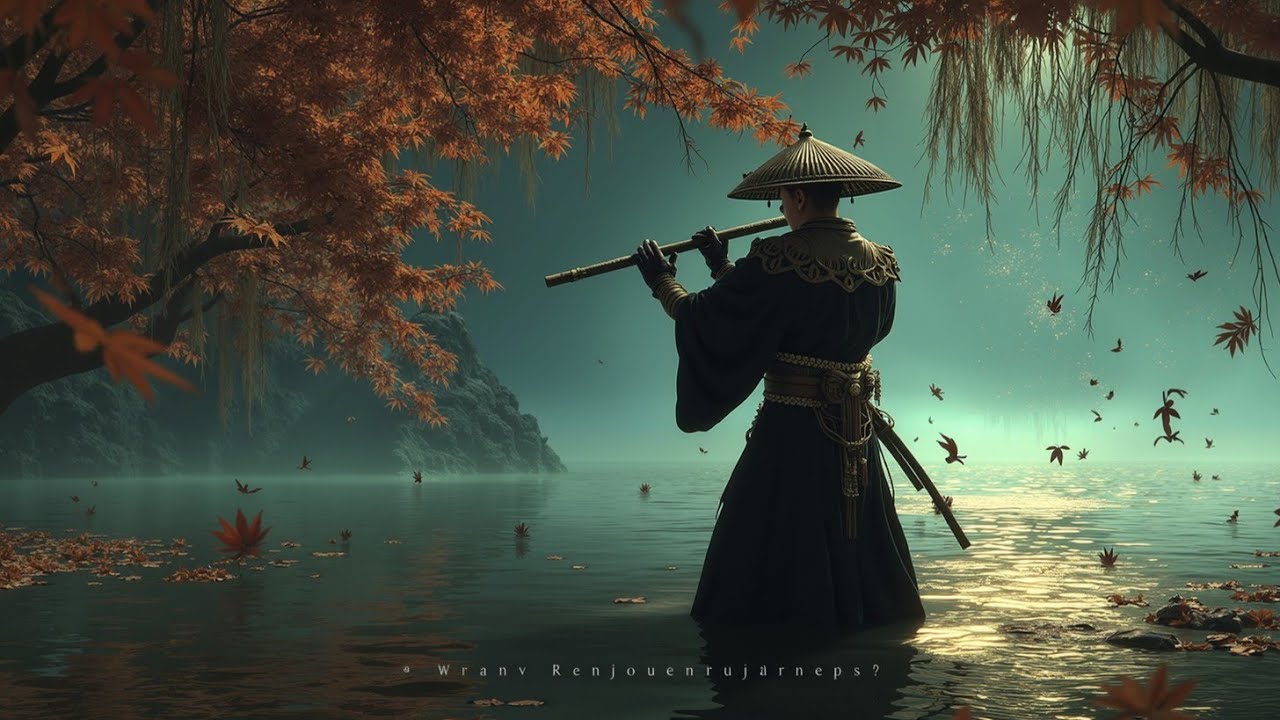 Ancient Ronin Spirit Shakuhachi & Koto Music | Deep Zen Relaxation ...