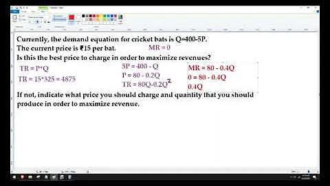 How do you maximize revenue from a demand function? (2025)