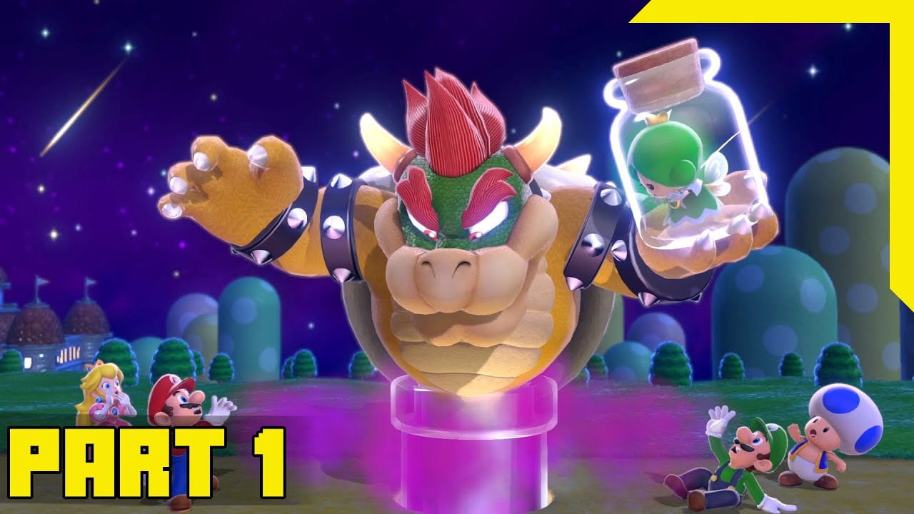 Super Mario 3D World Gameplay Walkthrough Part 1 (No Commentary) - YouTube