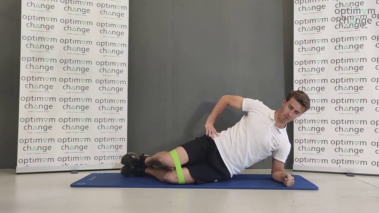 Elastiek Side Plank Clam Shell - YouTube