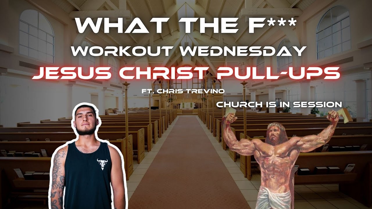 JESUS CHRIST PULL-UPS | BACK BLASTER | WTF WORKOUT WEDNESDAY 😳 - YouTube