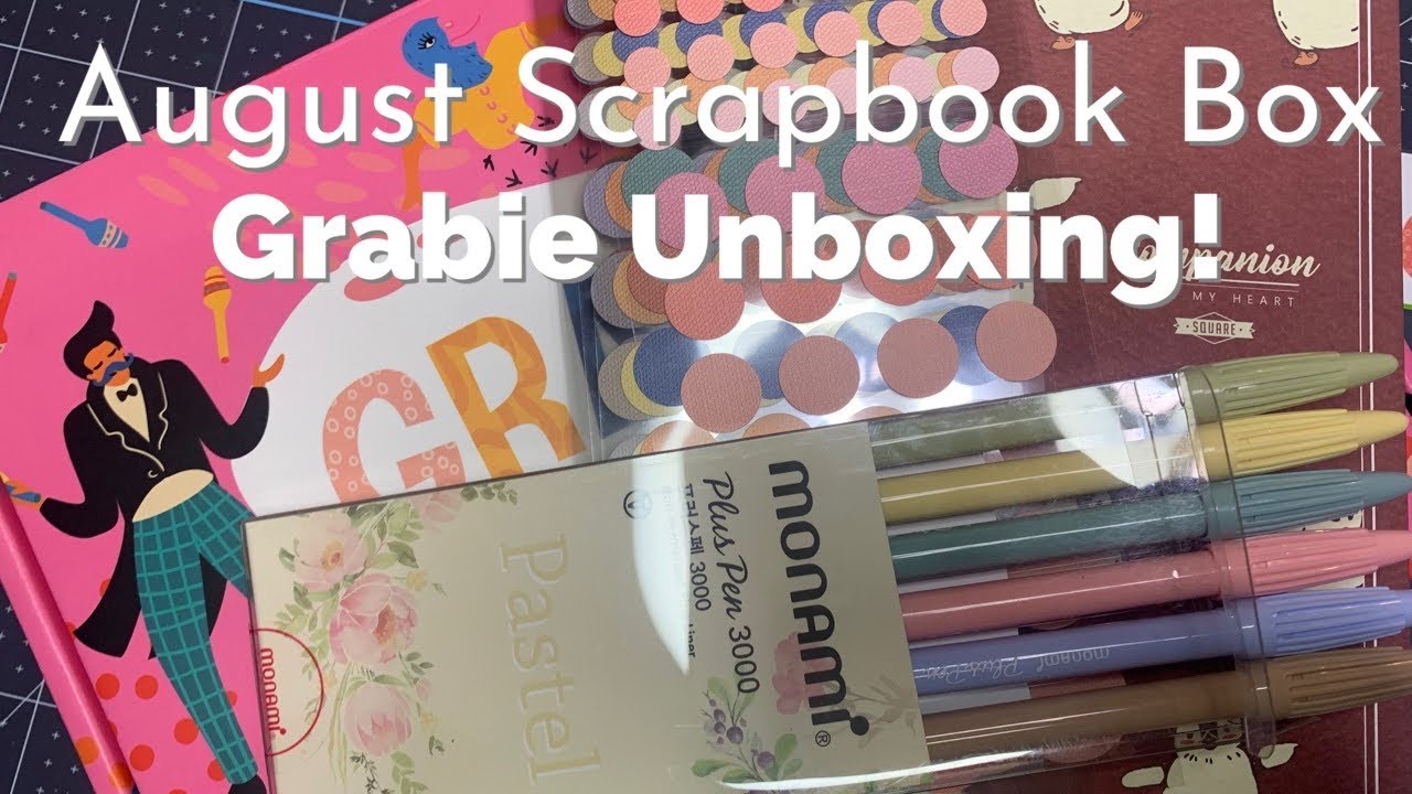 August Grabie Box! 15% off discount code: Nikki15 - YouTube
