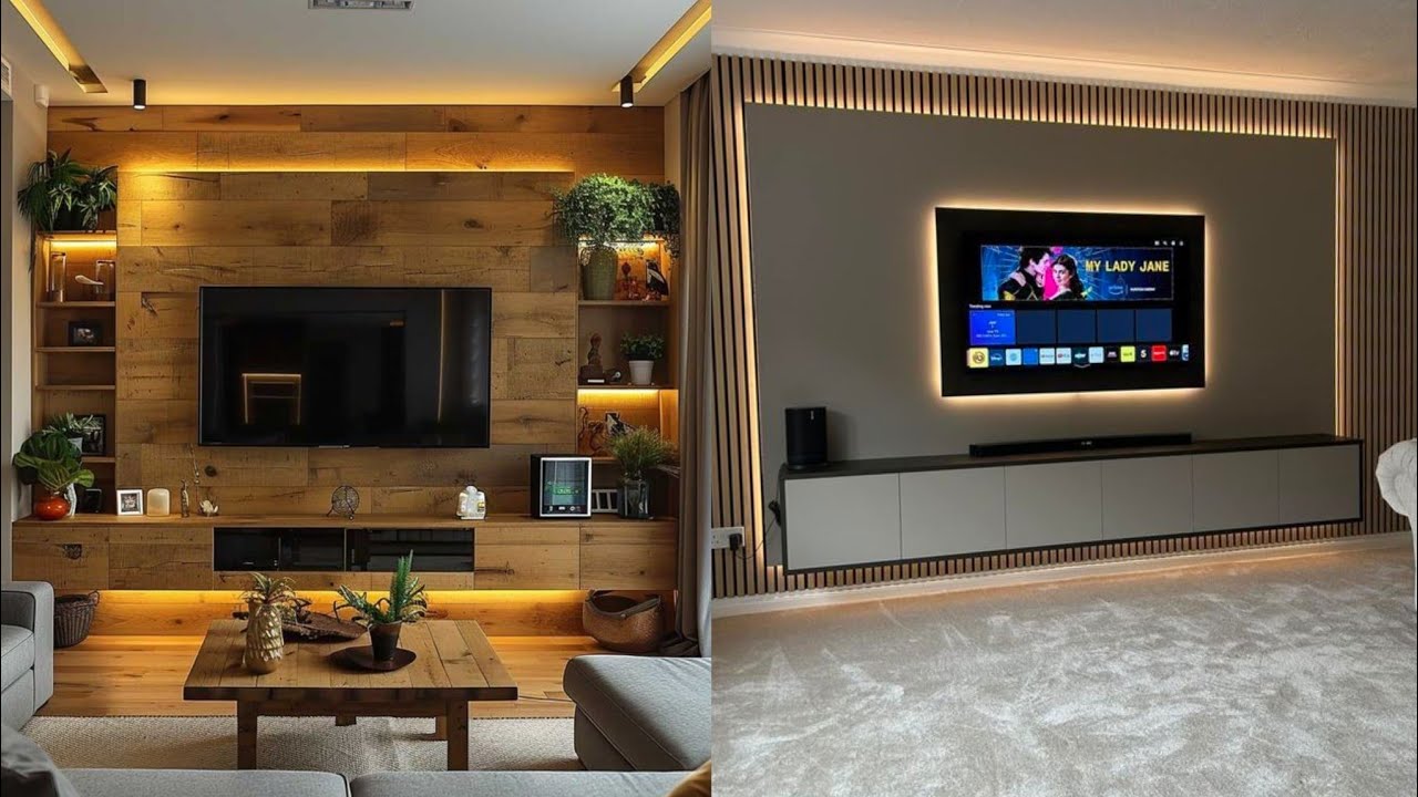 Beautiful and pretty LCD screen panel ideas #home #designingideas - YouTube