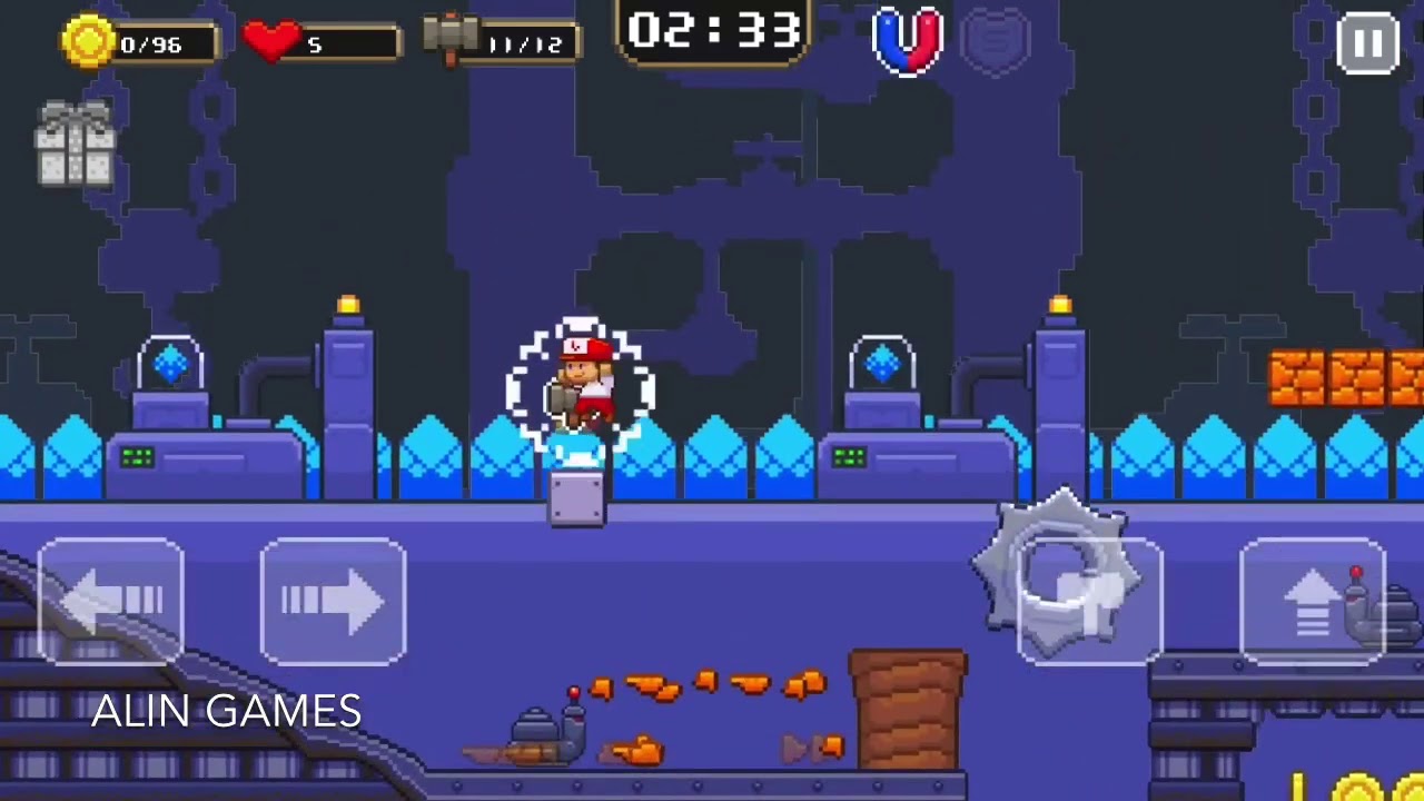 Alin - Super Jim Jump (3-10) All Gold - YouTube