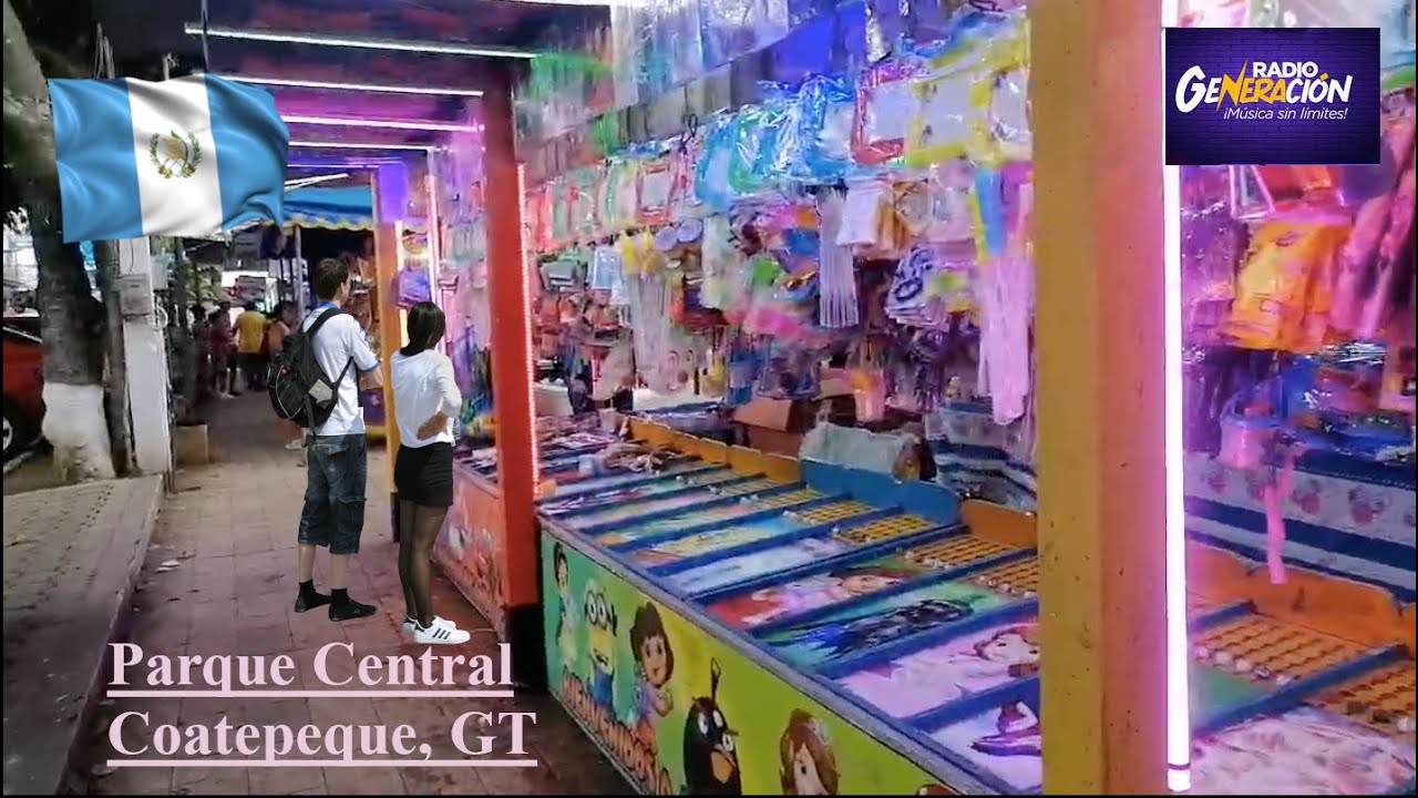Parque central #coatepeque #guatemala 7/24/2023 - YouTube