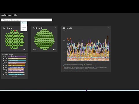 How to add Dynamic filter in Dynatrace Dashboard - YouTube