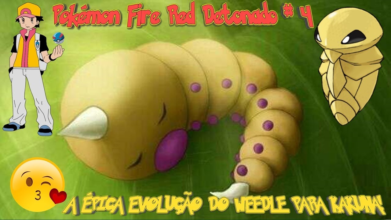 Weedle Evolution Chart Fire Red