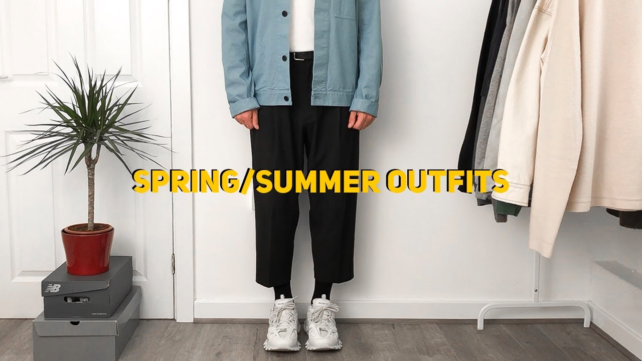 5 SPRING/SUMMER OUTFIT IDEAS | MEN'S FASHION LOOKBOOK 2020 - YouTube