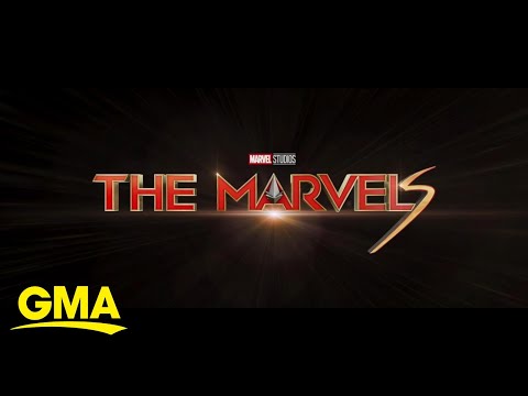 Exclusive 1st look at new teaser trailer for ‘The Marvels’ l GMA