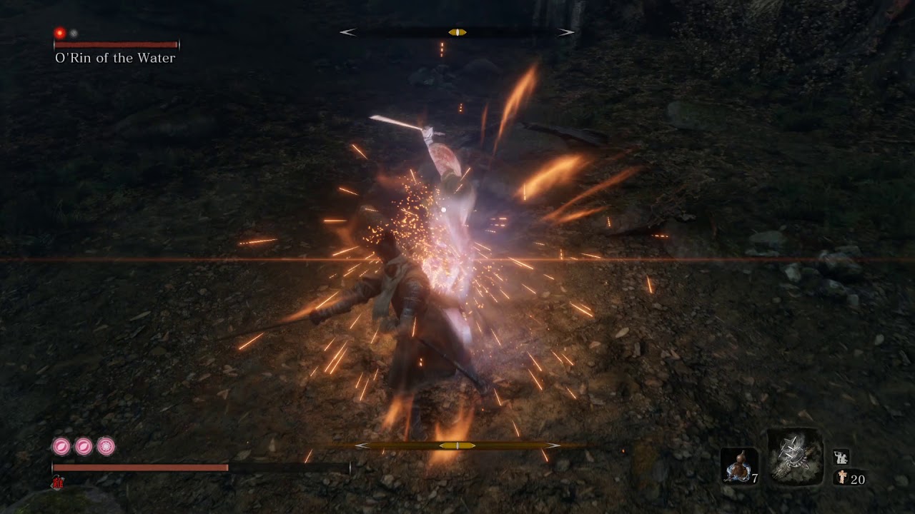 Sekiro - O'Rin of the Water [NG #6 Hard Mode] - YouTube
