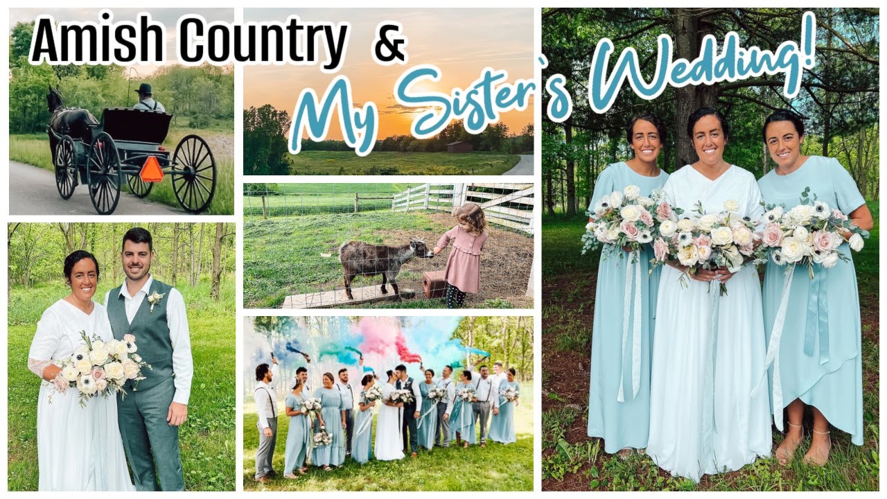 A MENNONITE WEDDING IN HOLMES COUNTY OHIO | Amish Country Vlog| Lynette ...