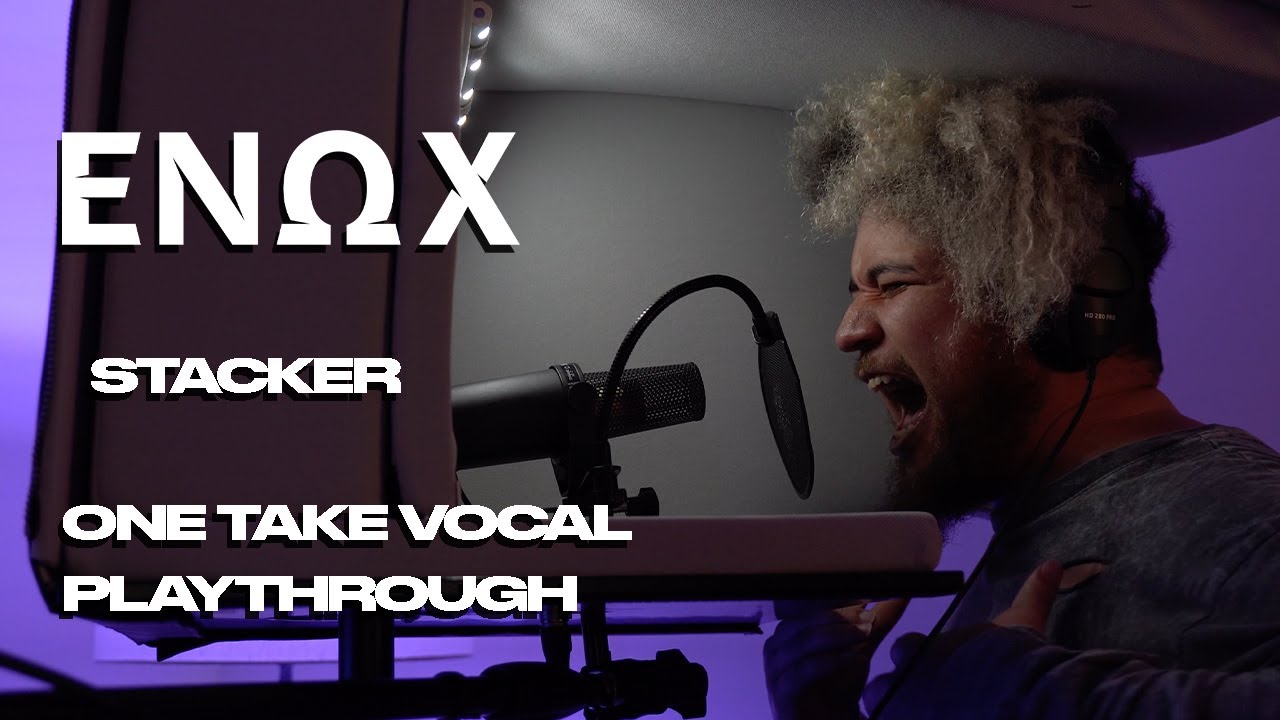 ENOX - Stacker Live One Take Vocal Playthrough - YouTube