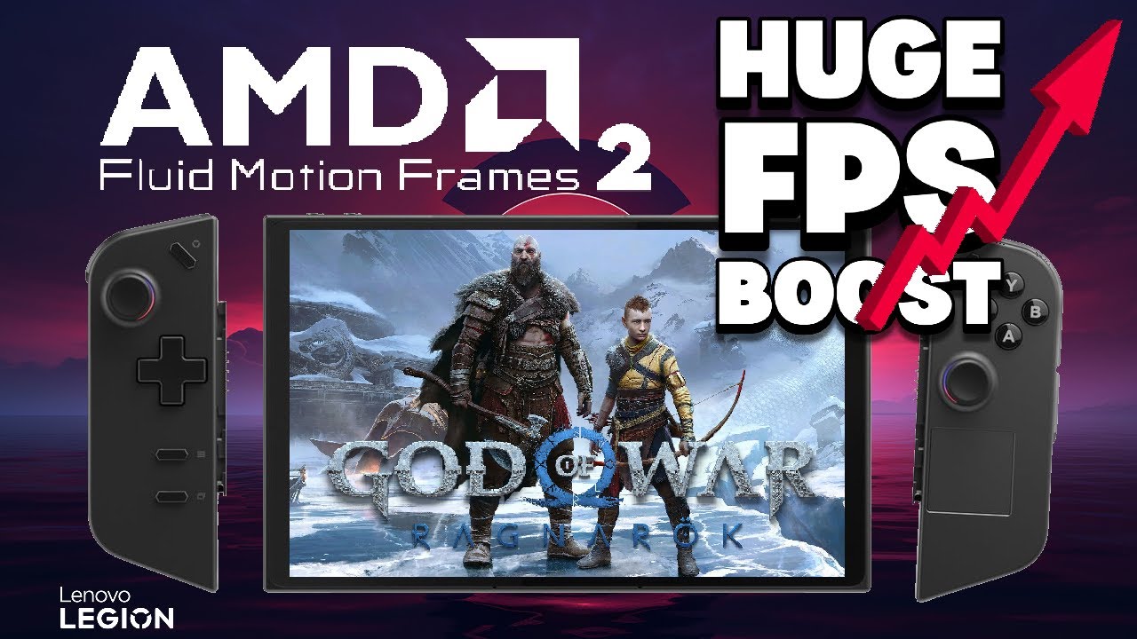 God of War Ragnarok Legion GO AFMF2 + RSR Gameplay #legiongo #gaming # ...