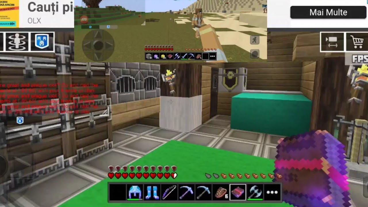 My new starter base ☺️ (Planet Craft|Planet of Cubes) - YouTube