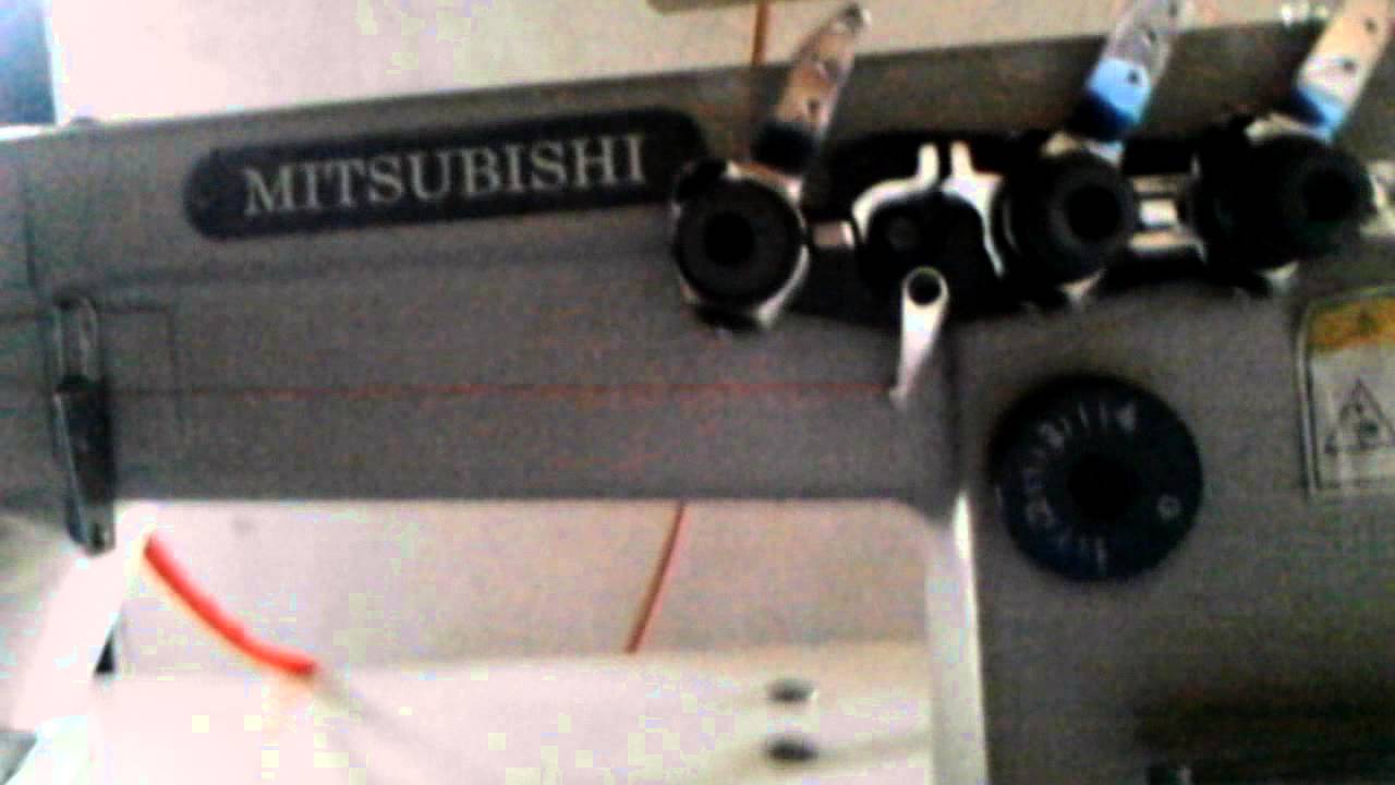 MESIN JAHIT RANTAI MITSHIBHISI - YouTube