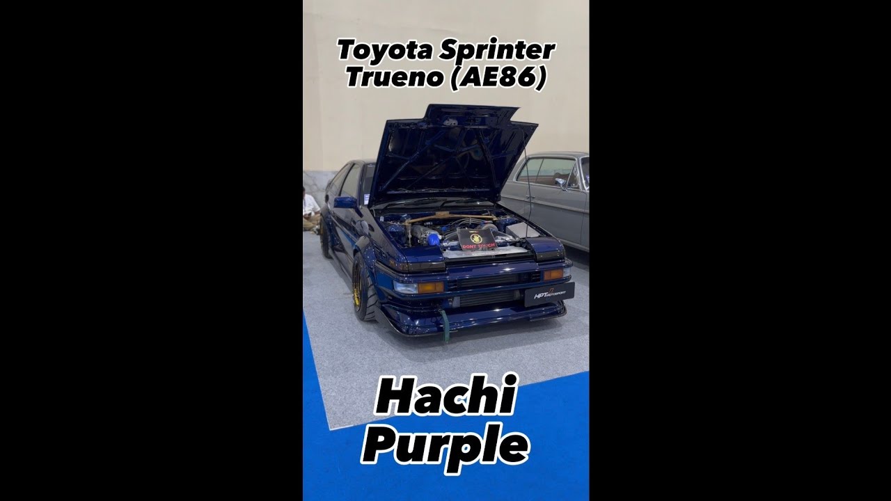 Mbahpedia | Ini Adalah | Toyota Sprinter Trueno (AE86) "Hachi Purple ...