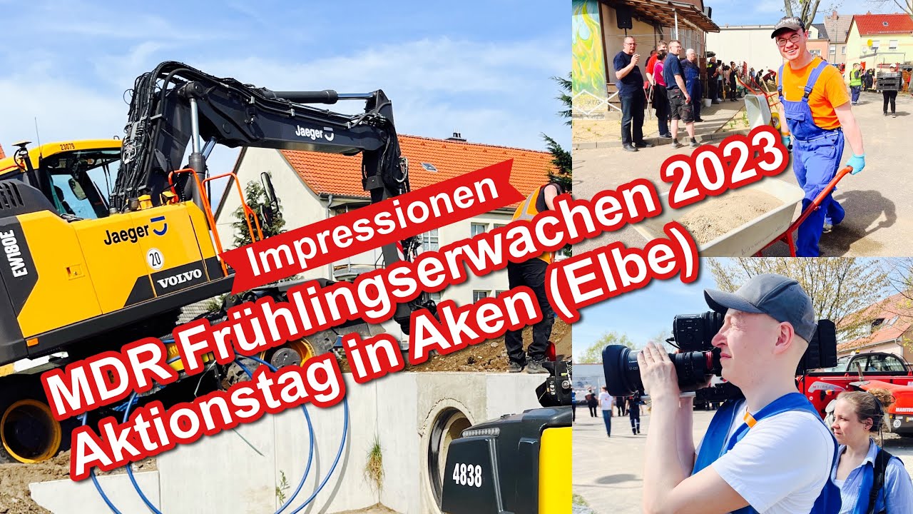Aken baut Übungsplatz für Wasserwehr und Feuerwehr beim MDR ...